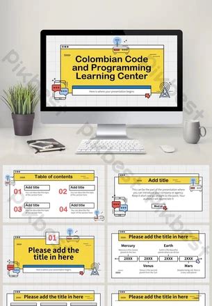 Template PPT Coding Gratis Untuk Presentasi Anda Pngtree