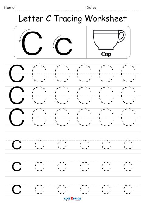 Letter C Printable Uk Printable Hub