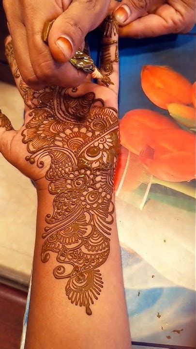Mehendi Design Part 2👌💯 Shorts Shortsyoutube Mehendi Youtube