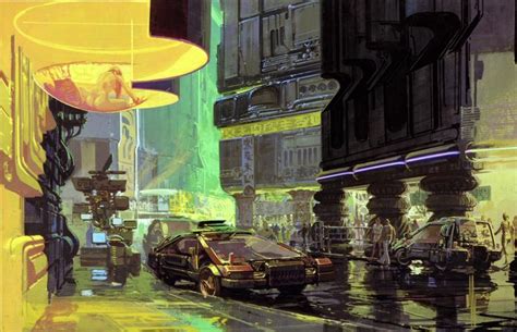 Welcome To The Citadel Syd Mead Concept Art Futuristic Art