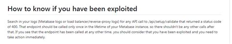 Protect Your Metabase Instance Asap News And Announcements Metabase