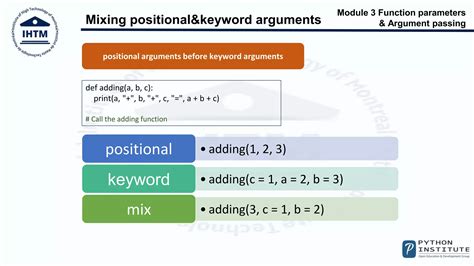Python Pcep Function Parameters Ppt