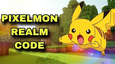 Best Pixelmon Realm Code For Bedrock Edition Youtube