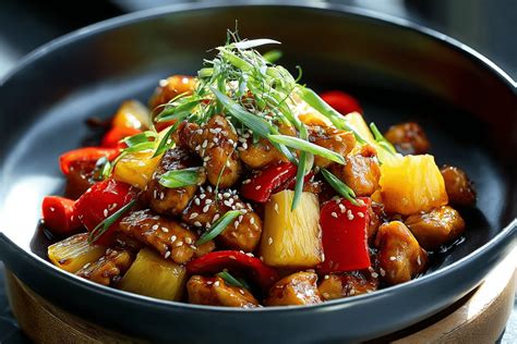 Pineapple Chicken Stir Fry