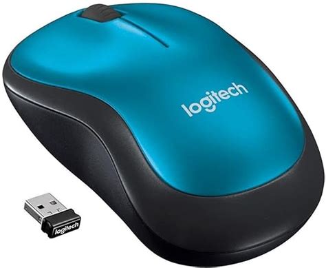 Amazon Com Logitech M Wireless Mouse Ghz With Usb Mini Receiver Month Battery Life