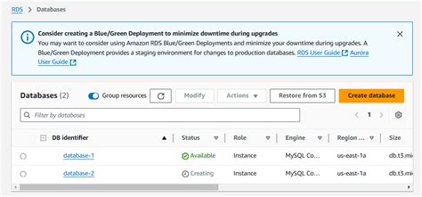 Guided Lab Creating An Amazon RDS Instance With AWS Console To Code Tutorials Dojo