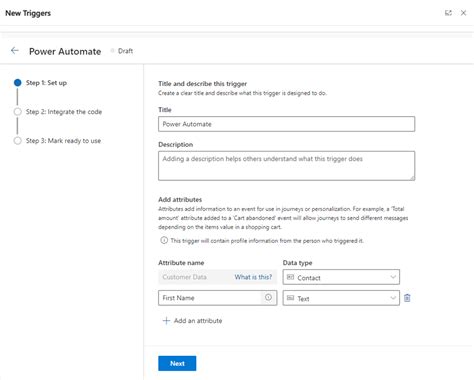 trigger power automate from the marketing journeys totovic dynamics