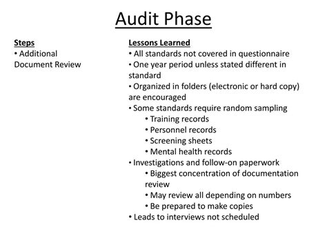 Ppt How To Prepare For A Prea Audit Powerpoint Presentation Free