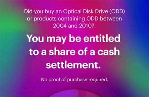 Optical Disc Drive Class Action Lawsuit — Deals From Savealoonie
