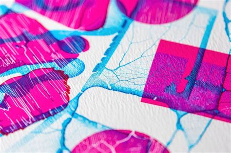 Abstract Print Error Texture Cmyk Misregistration Canvas Stock Illustration Illustration Of