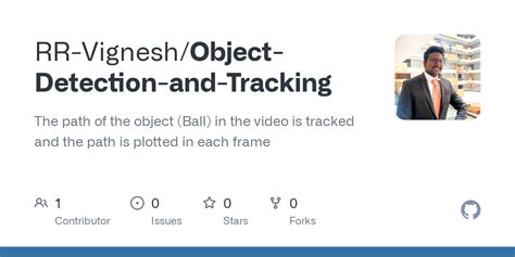 Github Rr Vignesh Object Detection And Tracking The Path Of The Object Ball In The Video Is