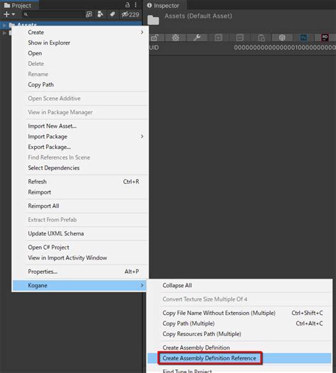 Github Baba Skoganecreateassemblydefinitionreferencewindow 【unity