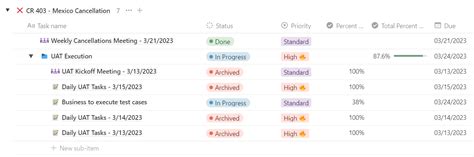 filtered items showing in view r notion