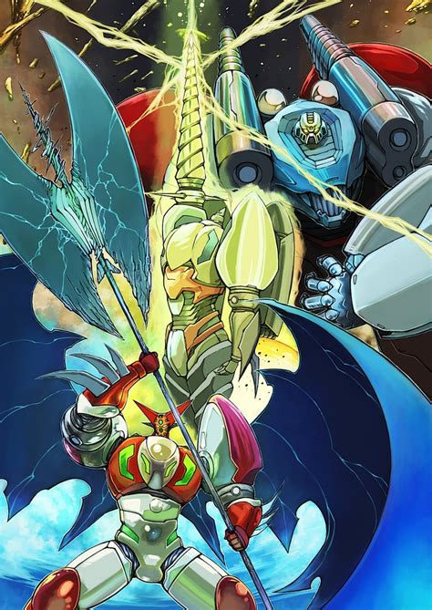 Shin Getter 1 Shin Getter 2 And Shin Getter 3 Getter Robo And 1 More