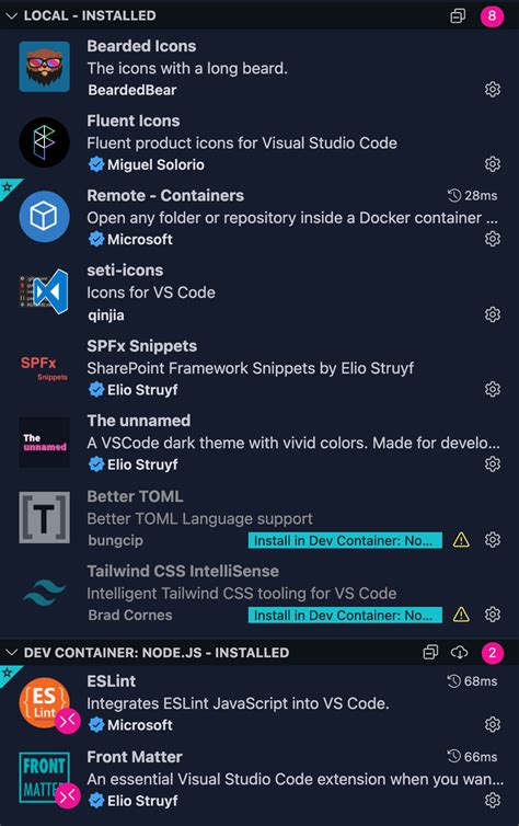 Enhancement Support Remote Containers Extension Issue Estruyf Vscode Front Matter Github