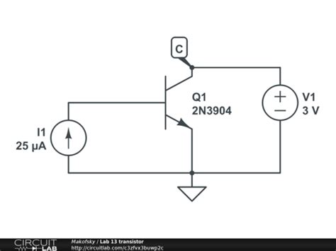 Lab 13 Transistor Circuitlab
