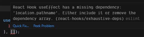 Bug Eslint React Hooks Asking Exhaustive Deps Asking For The Full Object Instead Of The