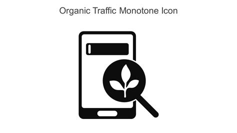Organic Traffic Monotone Icon In Powerpoint Pptx Png And Editable Eps Format Ppt Example