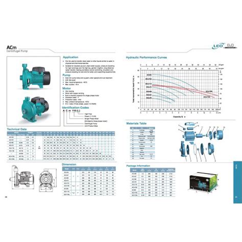 Centrifugal Pumps Acm Acm150 Tg Water Technologies