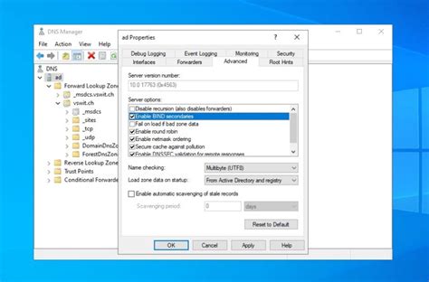 linux and bind9 as a dns secondary for active directory vswitchzero