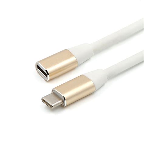 Extensie Cablu Usb C Anself Usb Type C Extensie Port Mascul Femela M Alb Auriu Emag Ro