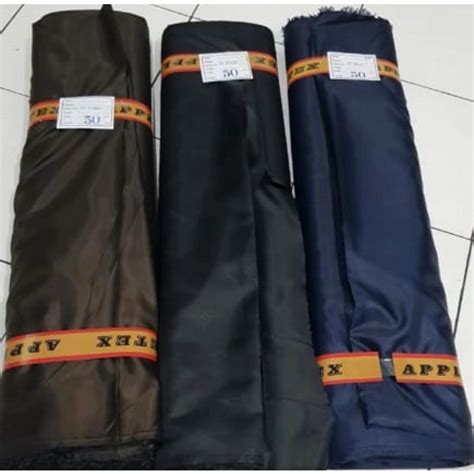 Jual Per Mtr Kain Dormil Twill Furing Jaket Dan Furing Jas Shopee Indonesia