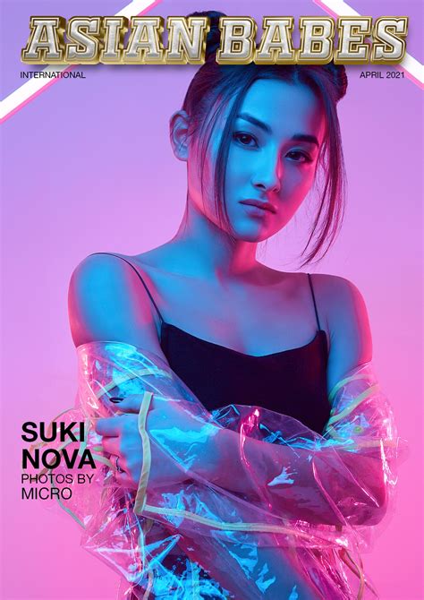 Asian Babes Magazine April 2021 Suki Nova Exclusive