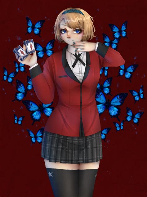 I Drew Itsuki Sumeragi Please Be Kind In The Comments Just Finished A Rewatch R Kakegurui