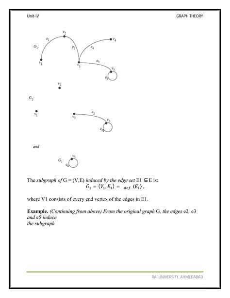 Bcasemester Ii Discrete Mathematicsunit Iv Graph Theory Pdf Physics Science