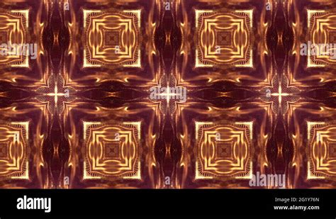 virtual space with depth of field for hud digital elements loop gold background stock video