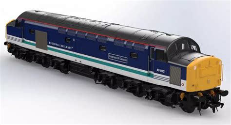 Kr Models Krm 40 Oo R 032rr Class 40 40032 Regional Railways Diesel