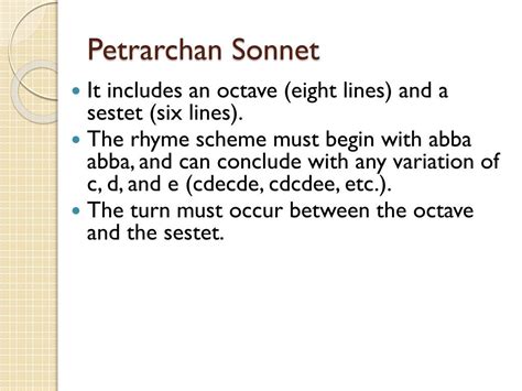 Ppt Sonnets Powerpoint Presentation Free Download Id5998020
