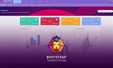 Bootstrap Template Design
