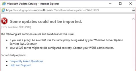 Update Is Not Showing In Wsus Microsoft Qanda