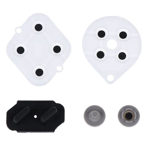 Conductive Button Controller Silicone Rubber Repair Kit Parts Pad Replacement For Snes Sfc Usb