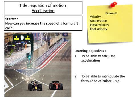 Acceleration Teaching Resources