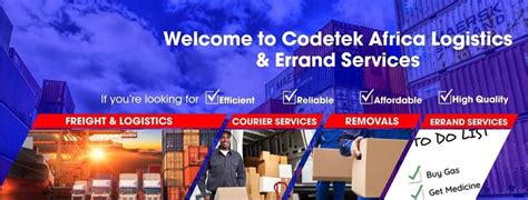 Codetek Africa Logistics And Errand Services Posted On Linkedin