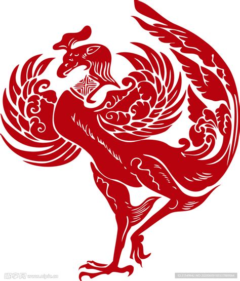 凤凰 复古设计图 传统文化 文化艺术 设计图库 昵图网