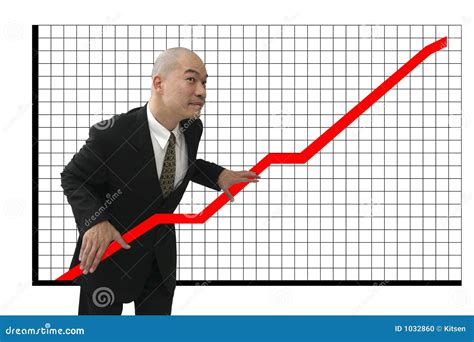 Man Graph Stock Photo Image Of Coat Bills Asian 1032860