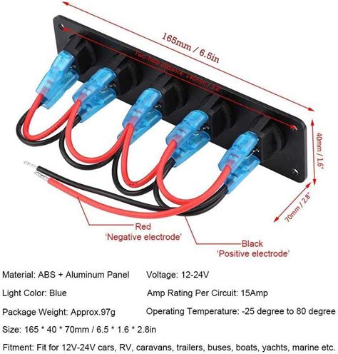Wiring Diagram For 12 Volt Switch Panel