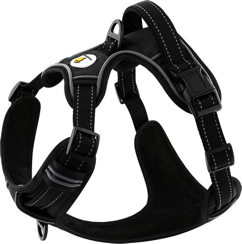 Petbright Reflective No Pull Dog Harness To Walk Pets Easy Adjustable
