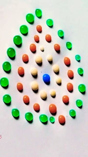 Quick Rangoli Design💜😍 Shortsrangoli 🇮🇳 Kolamyoutuberindiadiwalirangoli Rangolidesigns