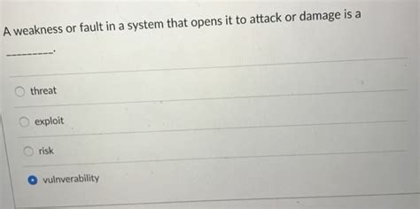 solved a weakness or fault in a system that opens it to
