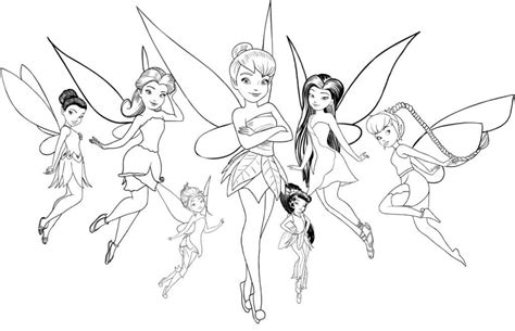 Dibujos De Tinkerbell Para Colorear E Imprimir Coloringonlycom