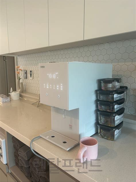 렌탈프랜드 코웨이 아이콘 직수형 얼음냉온정수기렌탈 성남 실제 고객님 내돈내산 설치 후기입니다 안녕하세요~ 렌탈프랜드 공식 블로그 관리 요정 렌프입니다☺️ 렌탈프랜드는