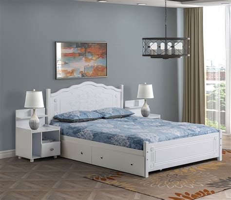 تخت خواب دو نفره دایان چوب ایران زمین