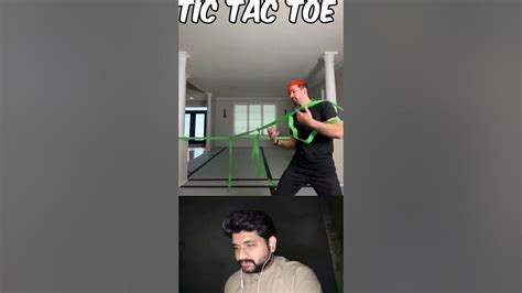 React On Parkour Tic Tac Toe Parkour Tictactoe Tictactoegame Tictactoetricks React Shorts