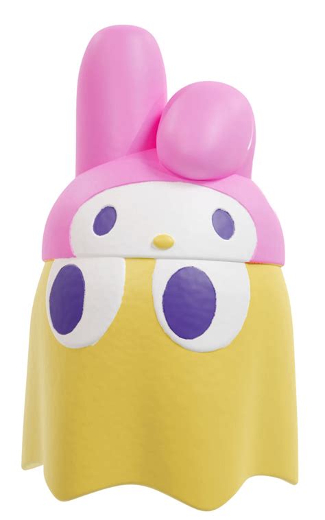 Megahouse Chibicollect Figure Pac Man X Sanrio Characters Set Vol 1