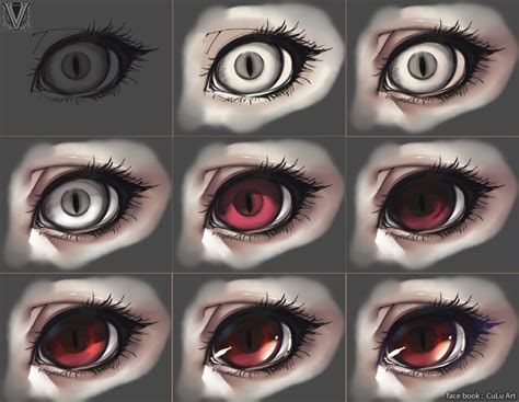 Digital Art Eyes Tutorial How To Draw Anime Eyes Ehtn