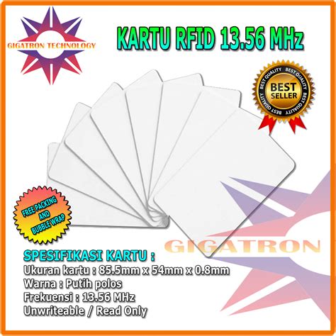 Jual Kartu RFID 13 56 Mhz Kartu RFID 13 56 MHZ 1K Mifare Card 13 56Mhz Kartu Access Control